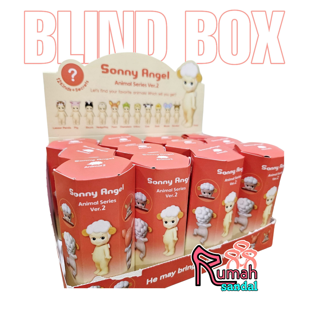 Jual (1:1 KUALITAS SUPER) BLIND BOX FIGURE SONNY ANGEL HIPPERS ANIMAL ...
