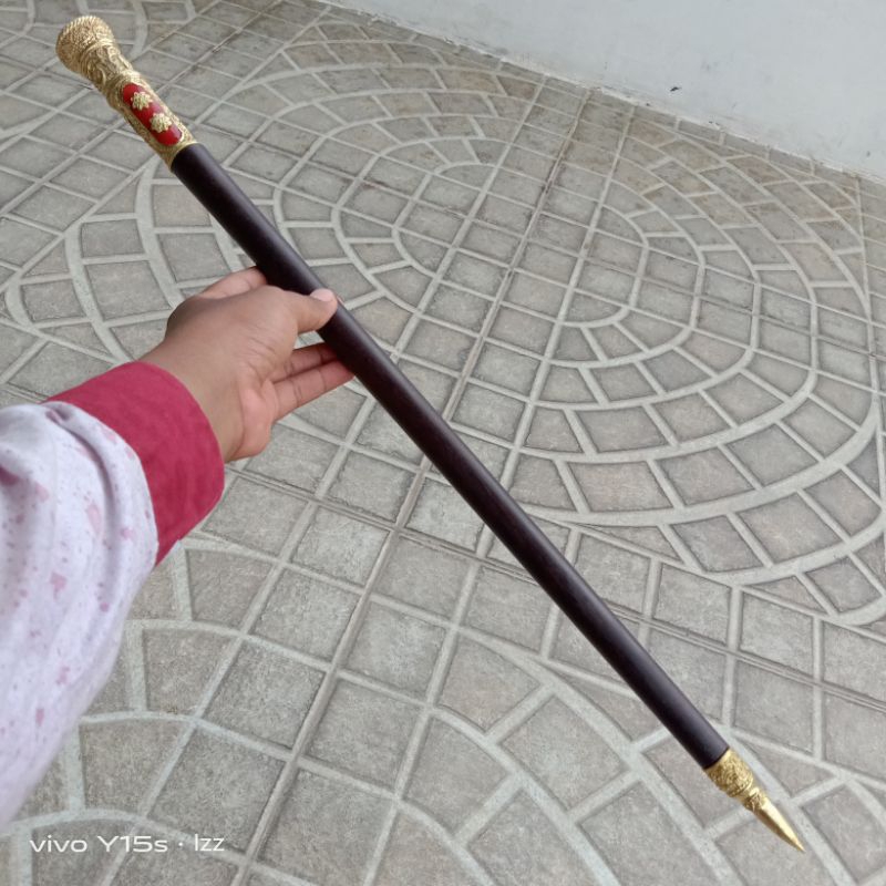 Jual Tongkat komando TNI-AD kayu galih asem ±60 cm | Shopee Indonesia