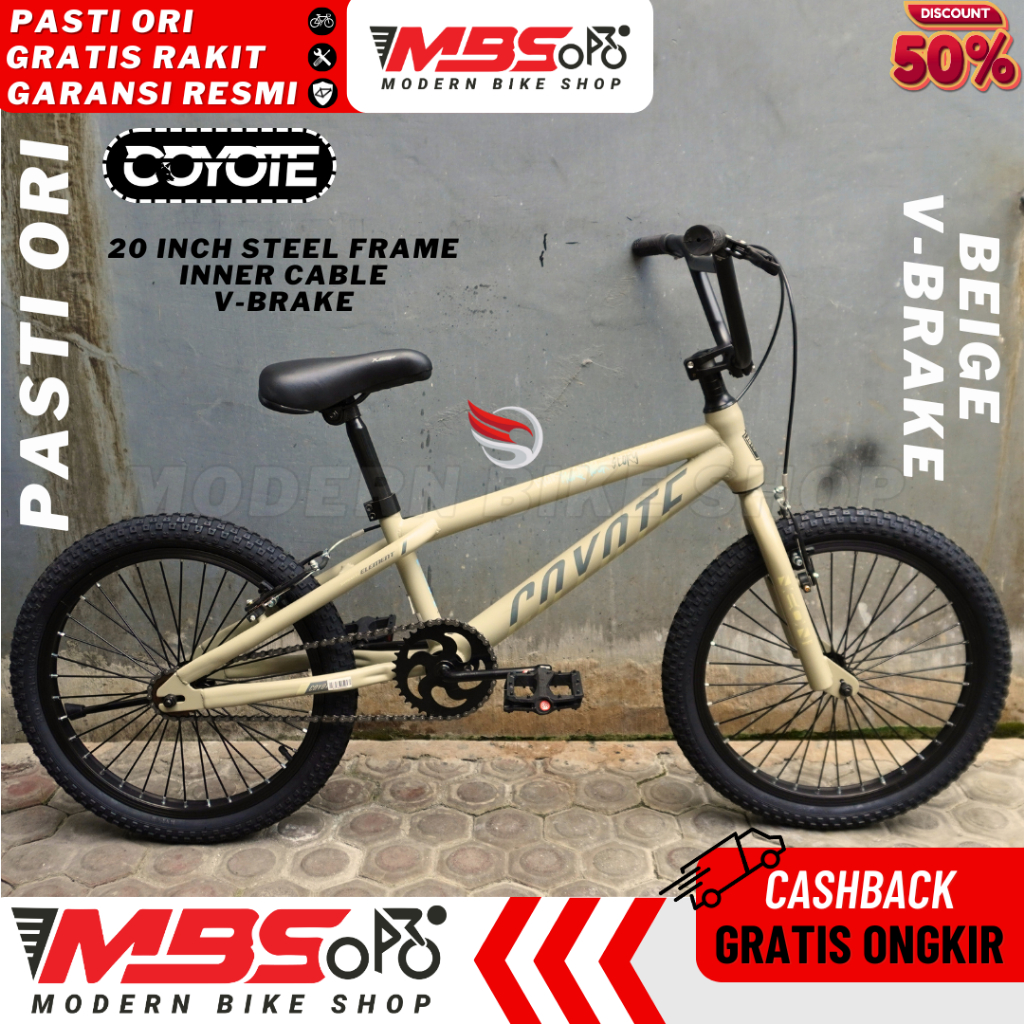 Jual [GARANSI RESMI] ELEMENT COYOTE 200 V-BRAKE / SEPEDA BMX 20 INCH ...