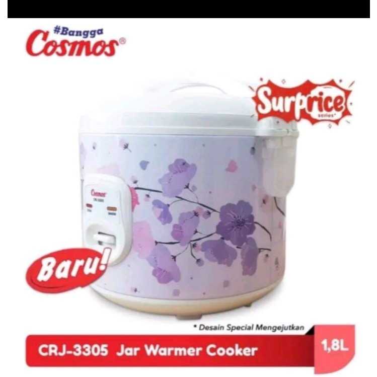 Jual COSMOS Rice Cooker CRJ-3305 Magic Com Penanak Nasi 1.8 Liter ...