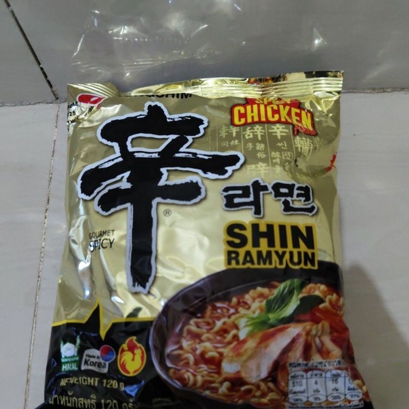 Jual shin ramyun spicy chicken 120g halal | Shopee Indonesia