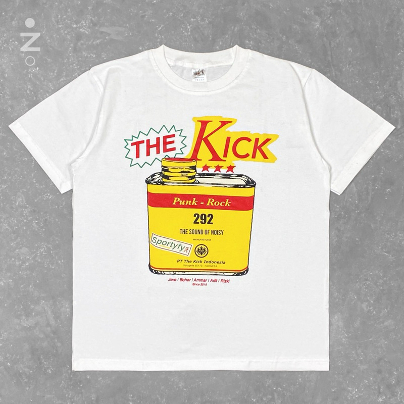 Jual The Kick - Sesap Dan Mengudara | Tshirt (White) | Shopee Indonesia