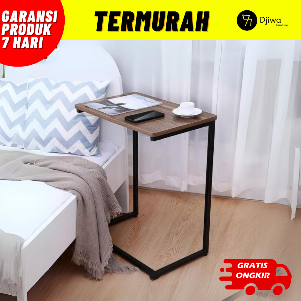 Jual Side Table Meja Samping Meja Sudut Minimalis Sofa Ruang Tamu Kamar ...