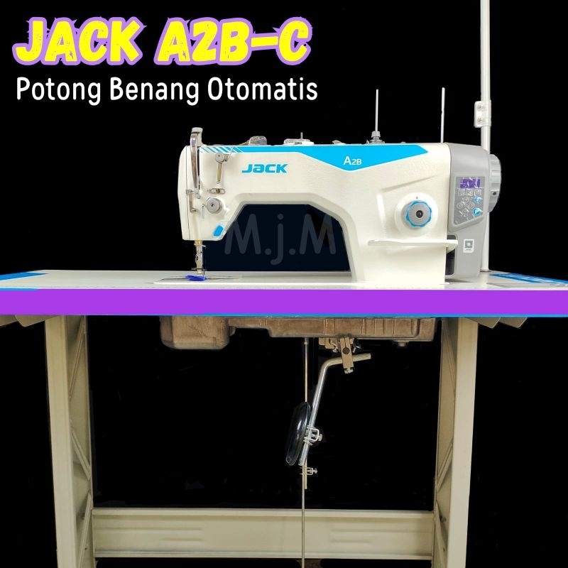 Jual Mesin Jahit JACK A2B-C ( OTOMATIS POTONG BENANG ) JARUM 1 HIGH SPEED INDUSTRI ( BARU ...