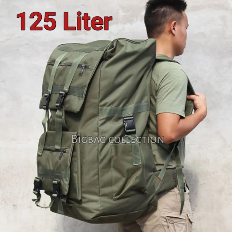 Jual Military backpack 125 Liter Tas Tactical Army Militer Tas Ransel ...