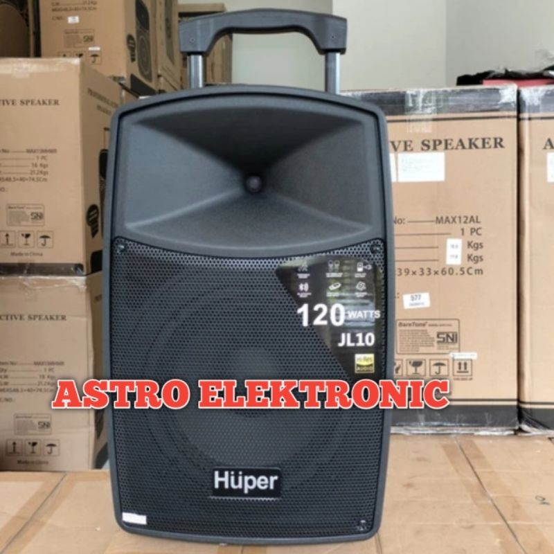 Jual Speaker Portable Meeting 10 Inch Huper JL10 USB Bluetooth Original ...