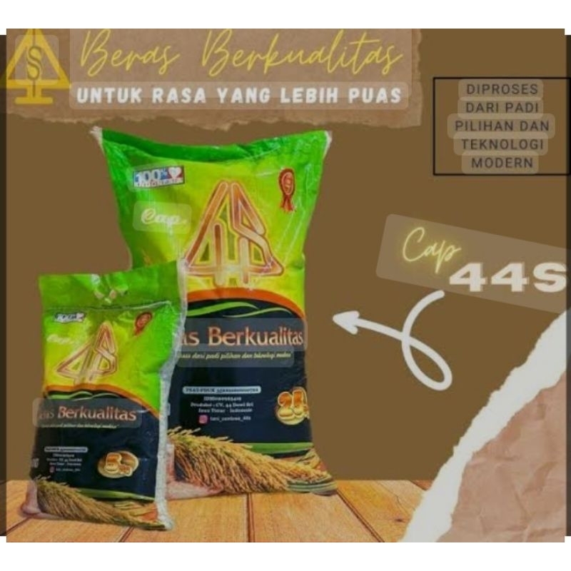 Jual beras Punel merk 4S kemasan zak 3kg | Shopee Indonesia