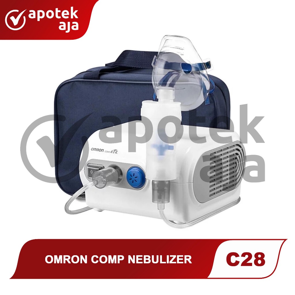 Jual Omron Compressor Nebulizer NE-C28 Alat Uap Asma NE C28 | Shopee Indonesia