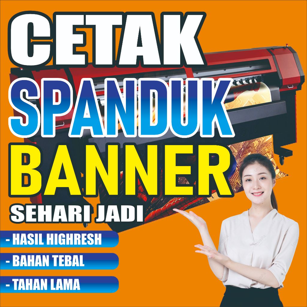 Jual Cetak SPANDUK BANNER SATU HARI JADI | Shopee Indonesia