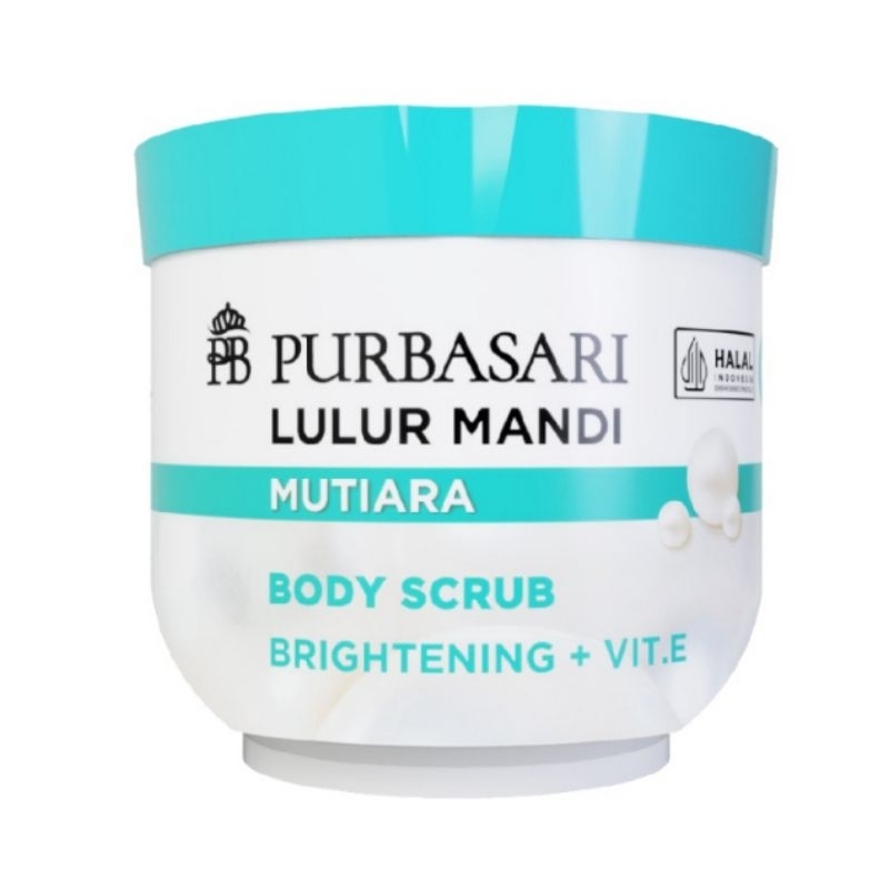 Jual Purbasari lulur mandi body scrub mutiara 100GR | Shopee Indonesia