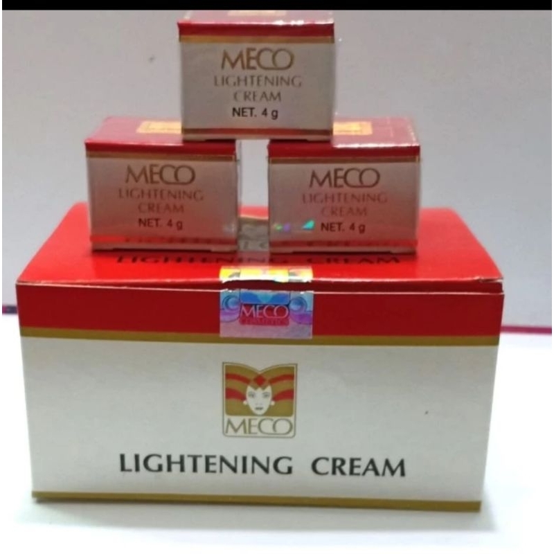 Jual Meco lightening cream 4gr | Shopee Indonesia