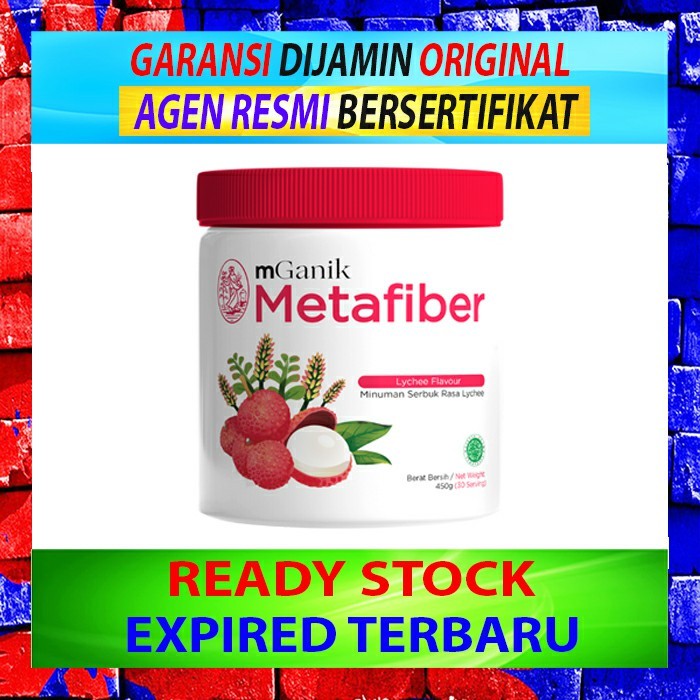 Jual Mganik Metafiber Rasa Leci 1 Toples isi 450 gr BPOM HALAL | Shopee ...