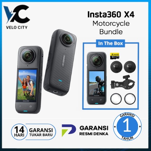 Jual Insta360 X4 Motorcycle Bundle Action Cam 8K Ori Insta 360 X4 ...
