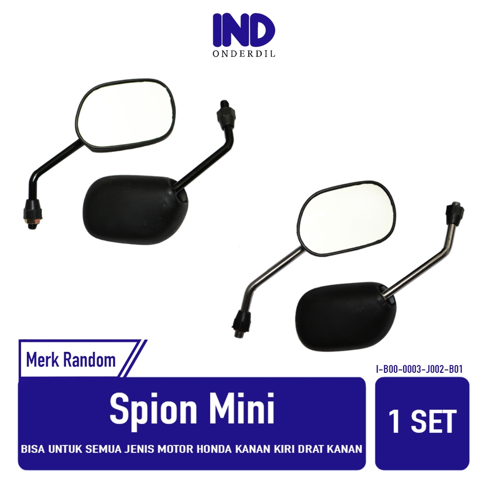 Jual Spion Mini Model Aspira Drat Honda Kanan Sepion Set Kecil Hitam ...