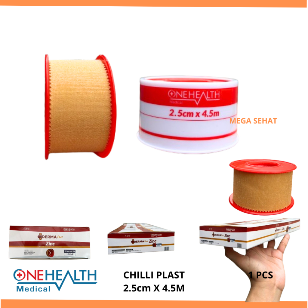 Jual Plester Luka Kain Perban Roll Onehealth Plaster chilli Plast ...