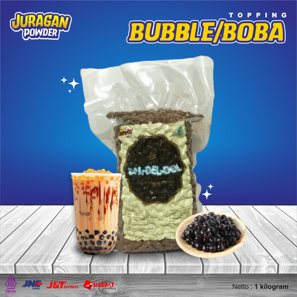 Jual TAPIOKA PEARL BOBA BUBBLE BROWN SUGAR 1 KILOGRAM / BUBBLE 1 KG ...