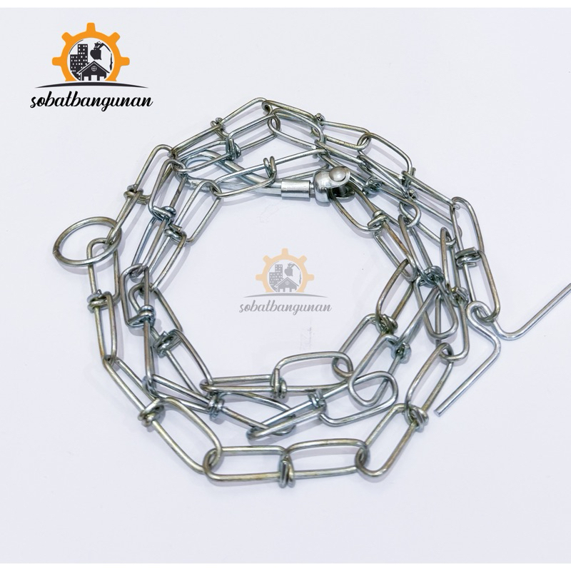 Jual Rantai Hewan Peliharaan Ukuran 40 / Rantai Anjing Tebal | Shopee ...