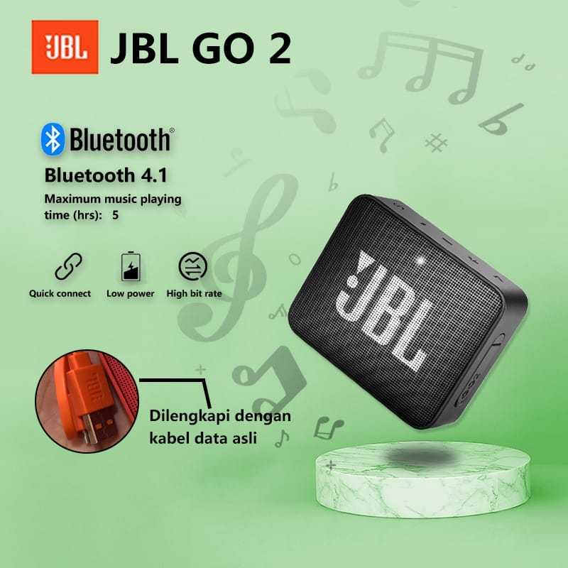 Jual SPEAKER JBL Go 2 Portable Bluetooth Speaker | Shopee Indonesia