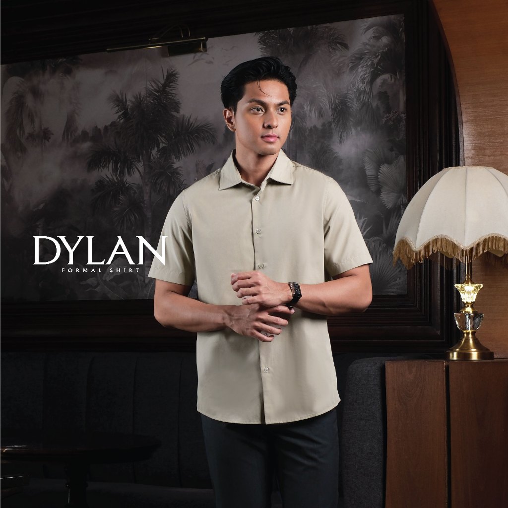 Jual CUTOFF Dylan Formal Shirt Clean Look Kemeja Kerja Cotton Basic ...