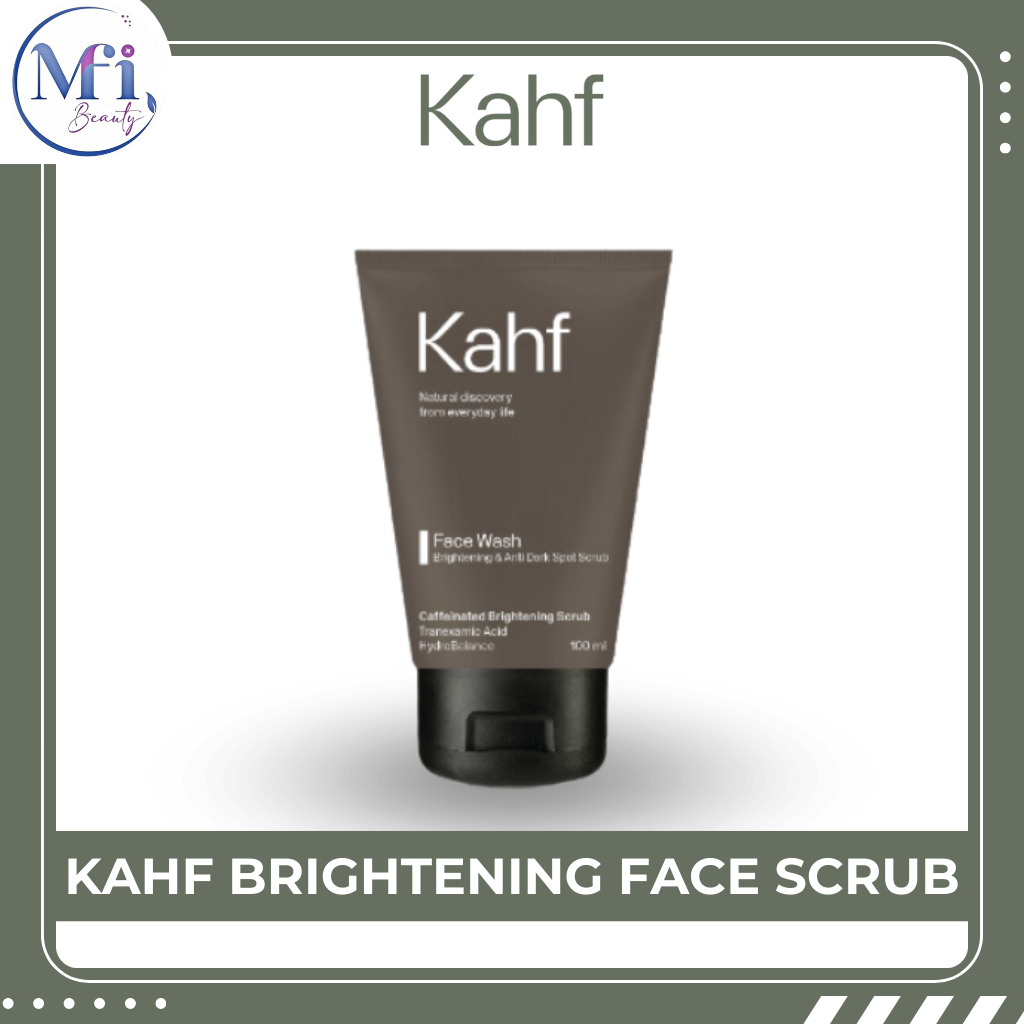 Jual MFI - KAHF GENTLE EXFOLIATING FACE SCRUB | NETTO 100 ML | Shopee ...