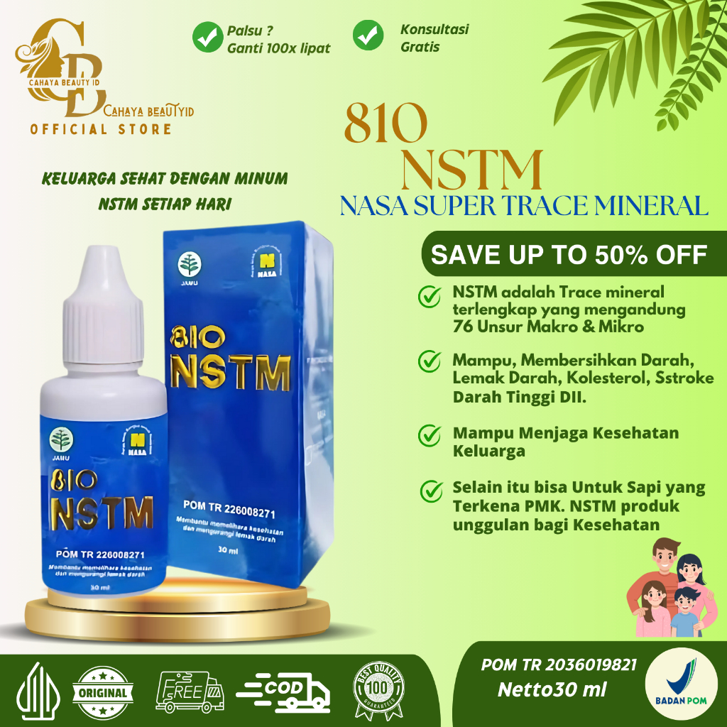 Jual NSTM NASA SUPER TRACE MINERAL/ 810 NSTM / BIO NSTM / NSTM Super ...