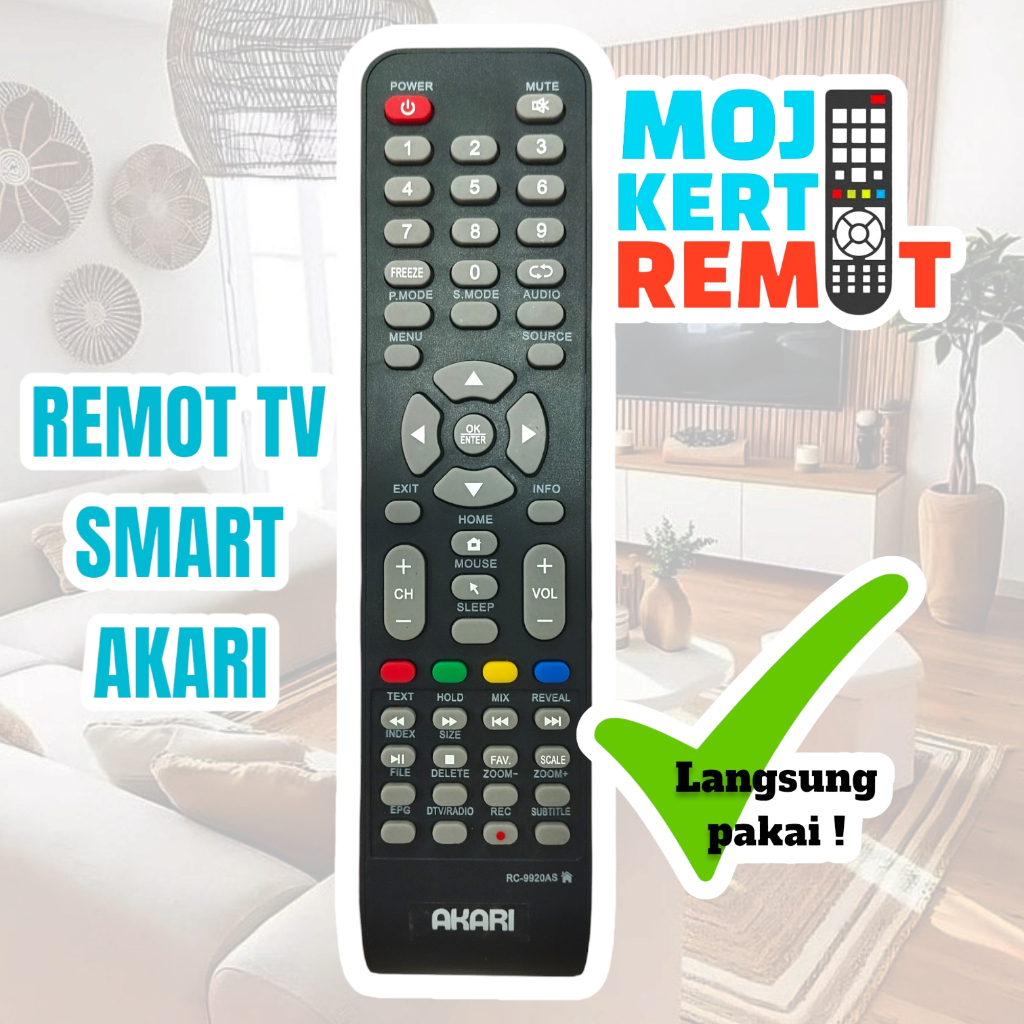 Jual REMOTE SMART TV AKARI | Shopee Indonesia