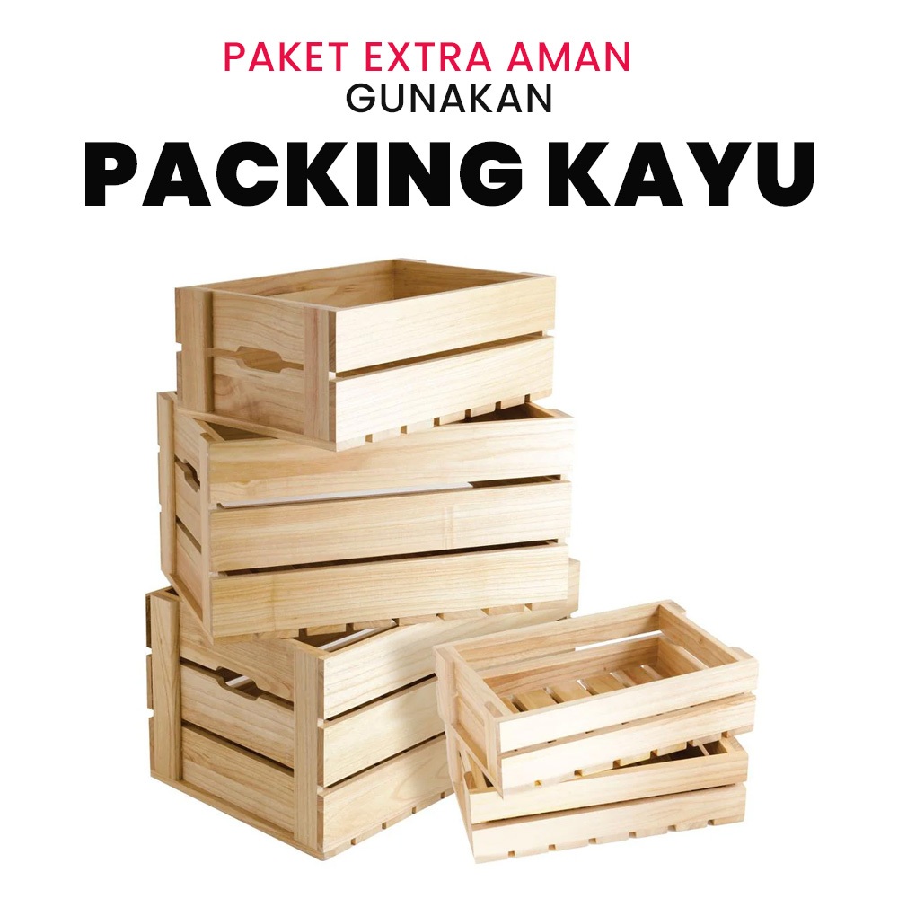 Jual Packing Kayu Extra Aman | Shopee Indonesia