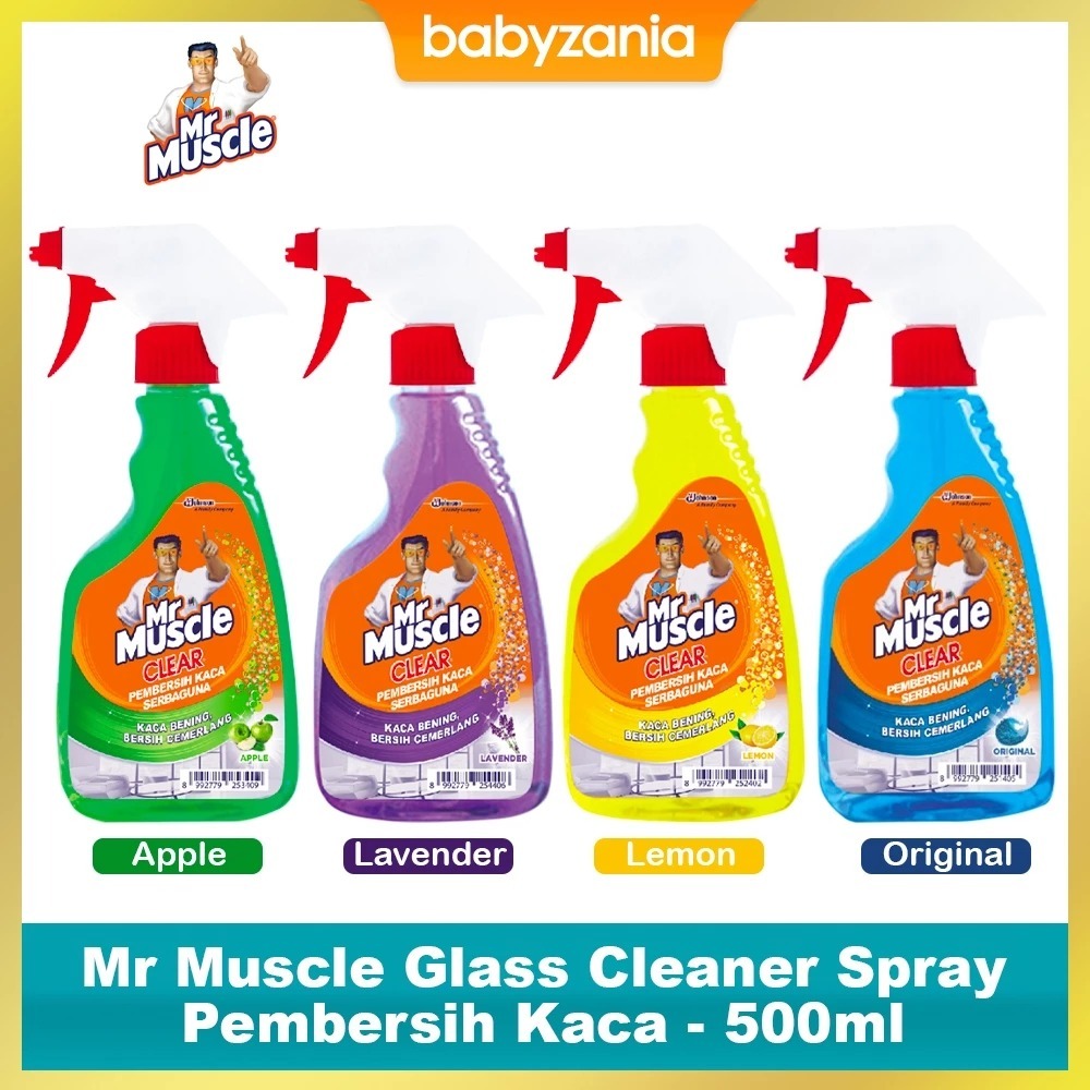 Jual Mr Muscle Glass Cleaner Spray Pembersih Kaca - 500ml | Shopee ...
