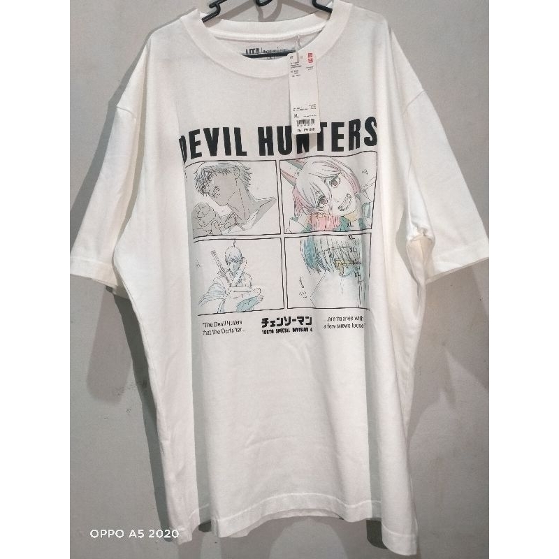 Jual UT Chainsaw Man x Kosuke Kawamura Uniqlo Original Size XL | Shopee ...