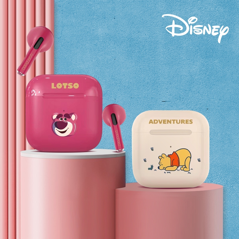 Jual Disney F11 Wireless Bluetooth Earphone V5.2 TWS HiFi Music/Sport ...