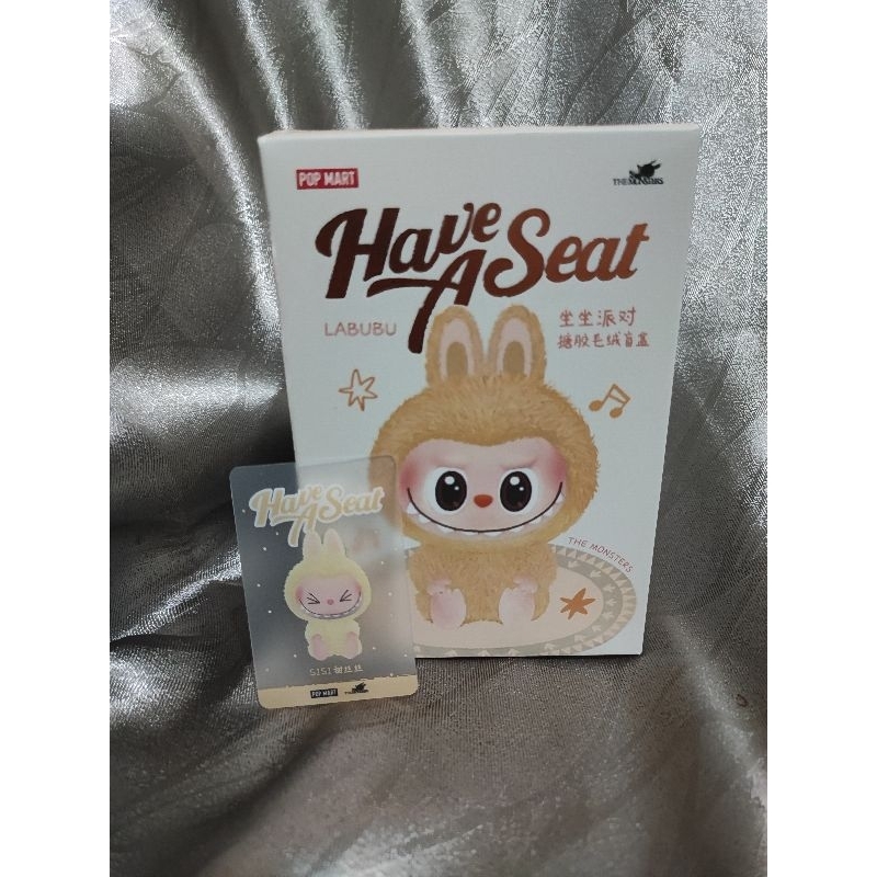 Jual LABUBU V2 / LABUBU HAVE A SEAT / SISI ORI POPMART 100% | Shopee ...