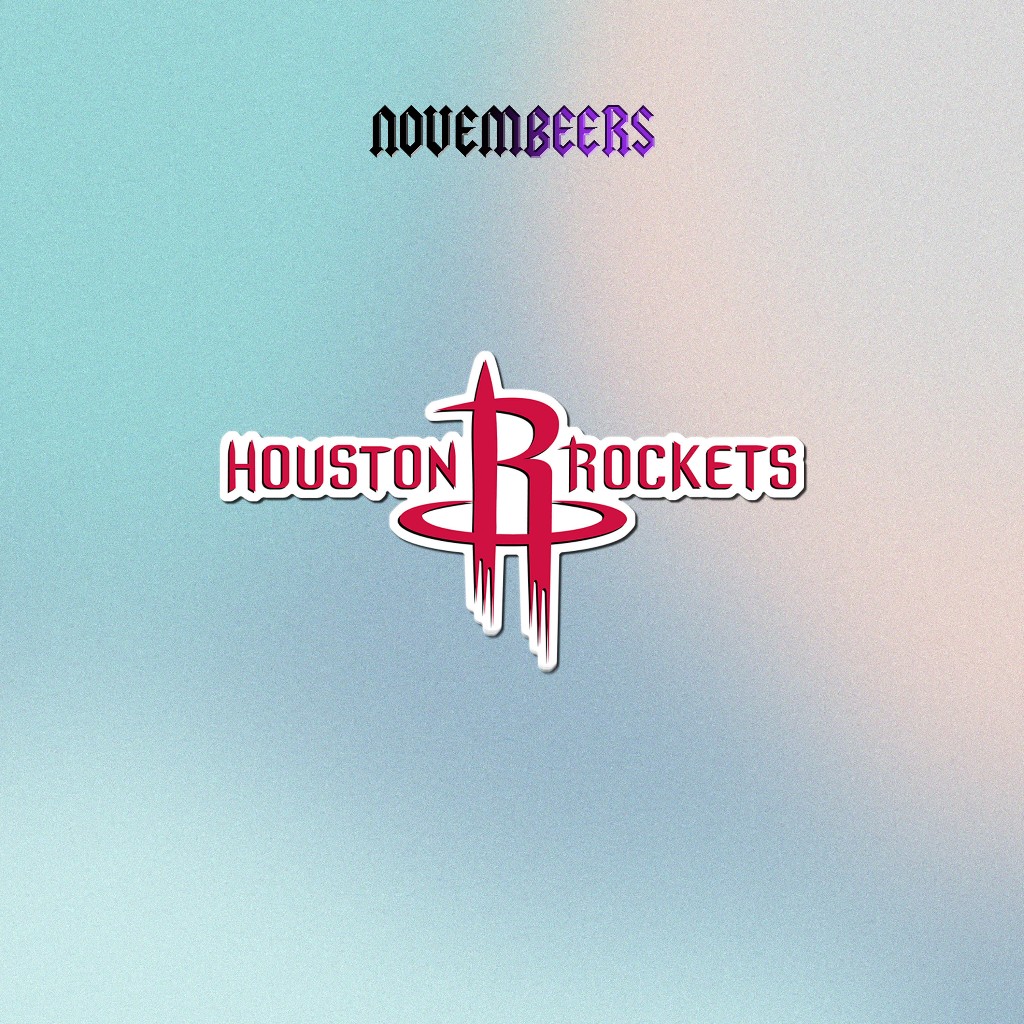 Jual Stiker Vinyl Houston Rockets Sticker Vinyl Glossy NBA Team ...