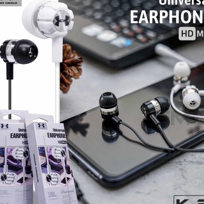 Jual Hf Headseat Head j k2 Eahone J K2 Universal HD Mic Super Bass ...