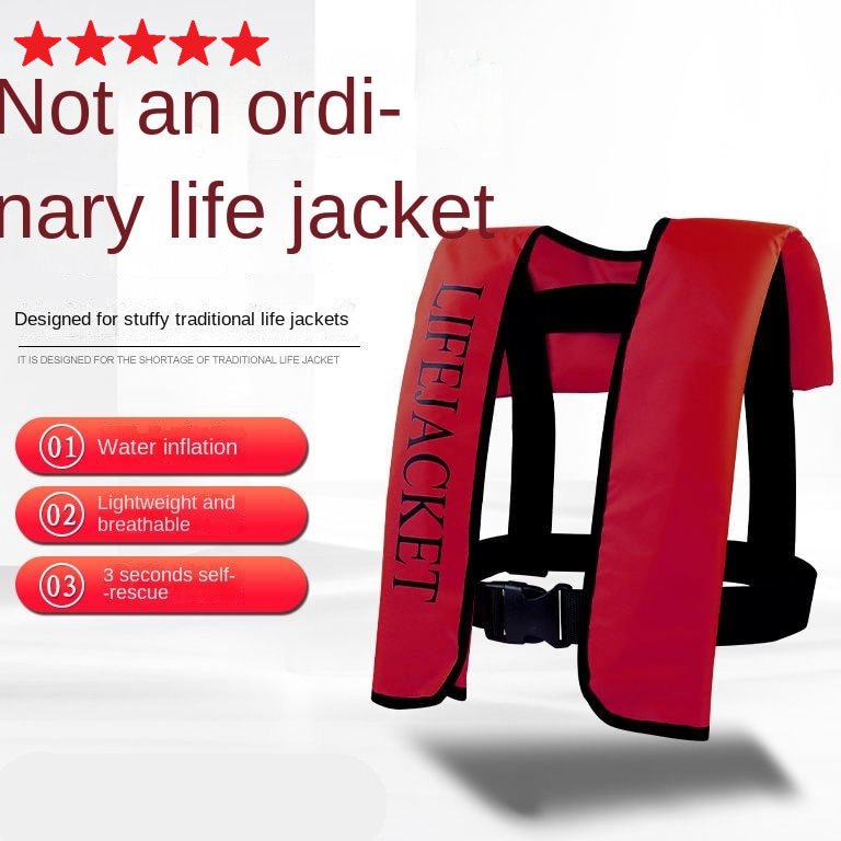 Jual Recomended Inflatable ROMPI PELAMPUNG Life Jacket Automatic ...
