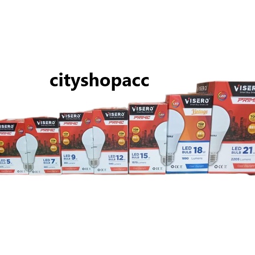 Jual Lampu Led VISERO PRIME 5W 7W 9W 12W 15W 18W 21W 5 Watt 7 Watt 9 Watt 12 Watt 15 Watt 18 ...