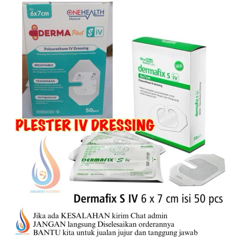 Jual DERMAFIX S IV +NORT / DERMAPLAST S IV PER BOX ISI 50 | Shopee ...