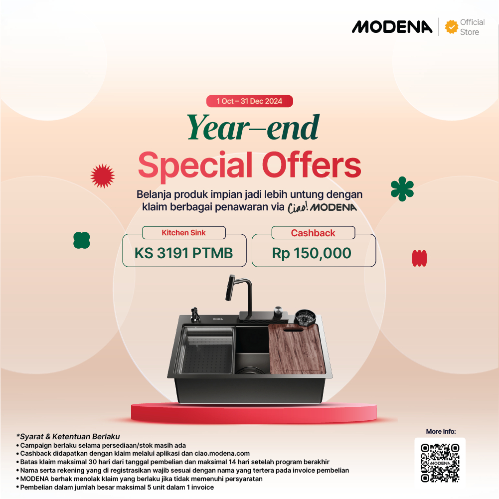 Jual MODENA Kitchen Sink - KS 3191 PTMB | Shopee Indonesia