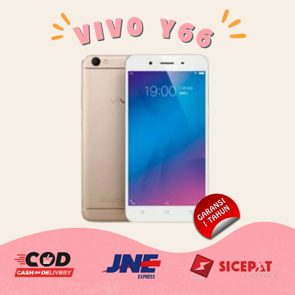 Jual Vivo Y66 4 64gb Bisa Cod Bergaransi 1 Tahun Shopee Indonesia