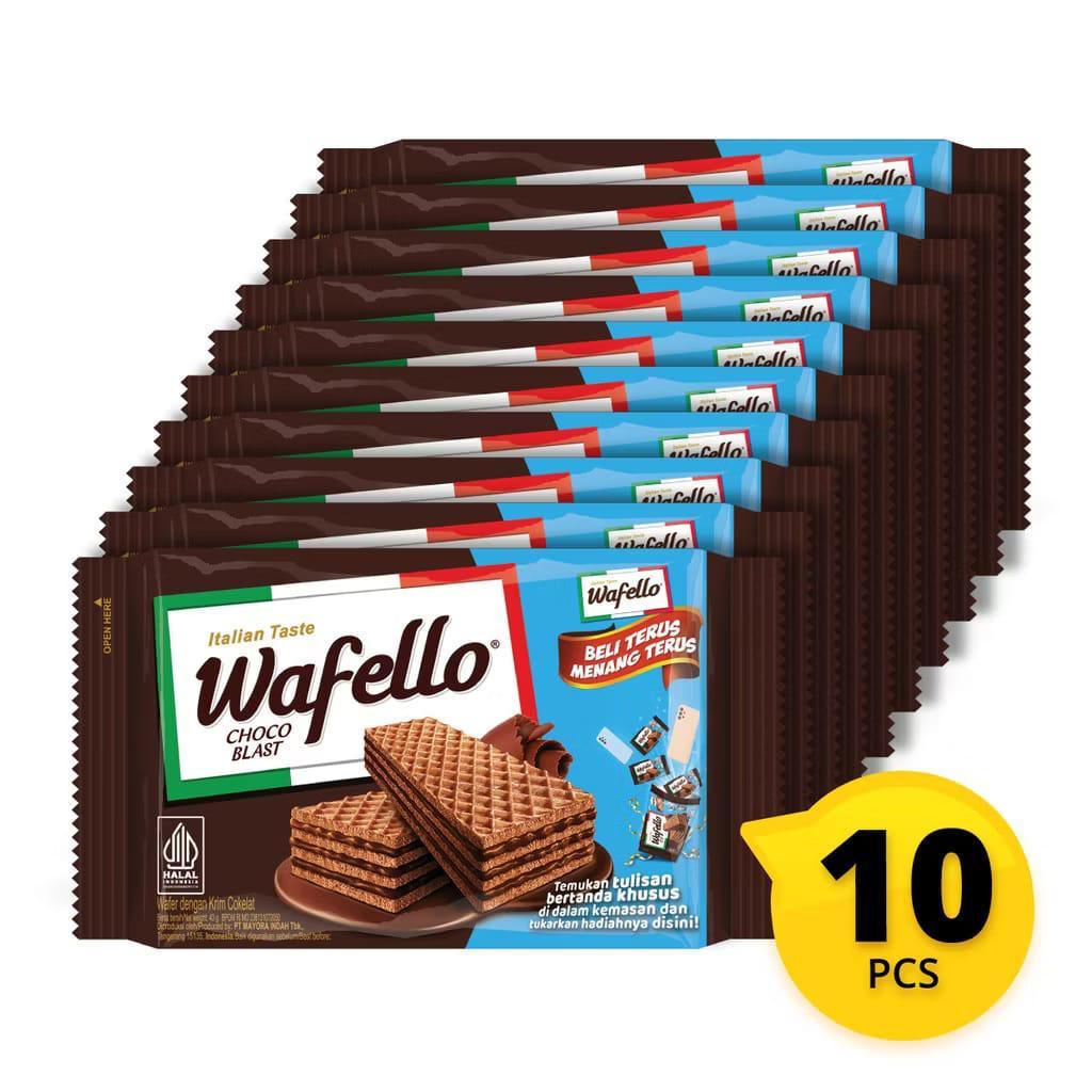 Jual wafello roma wafer | isi 10 sachet | Shopee Indonesia