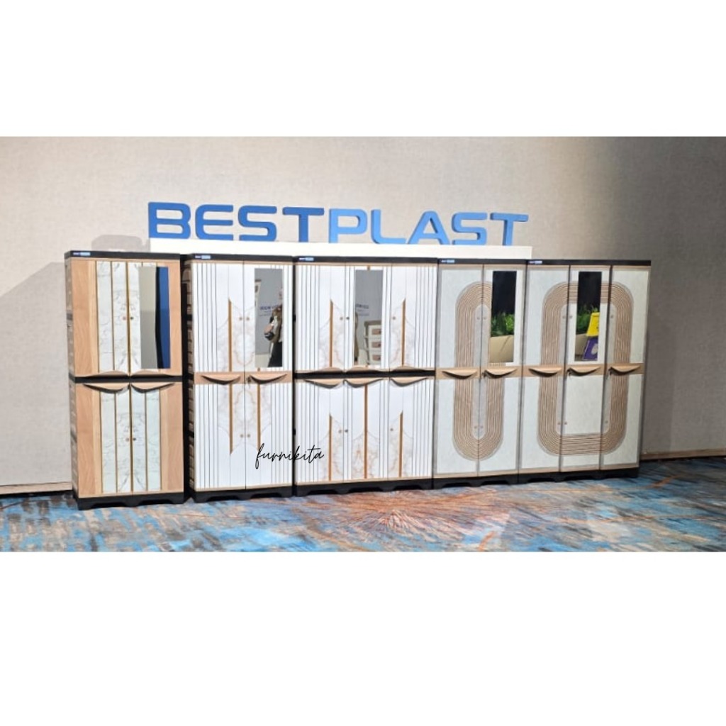 Jual BEST PLAST - LEMARI PAKAIAN PLASTIK PREMIUM 2 DAN 3 PINTU | Shopee ...