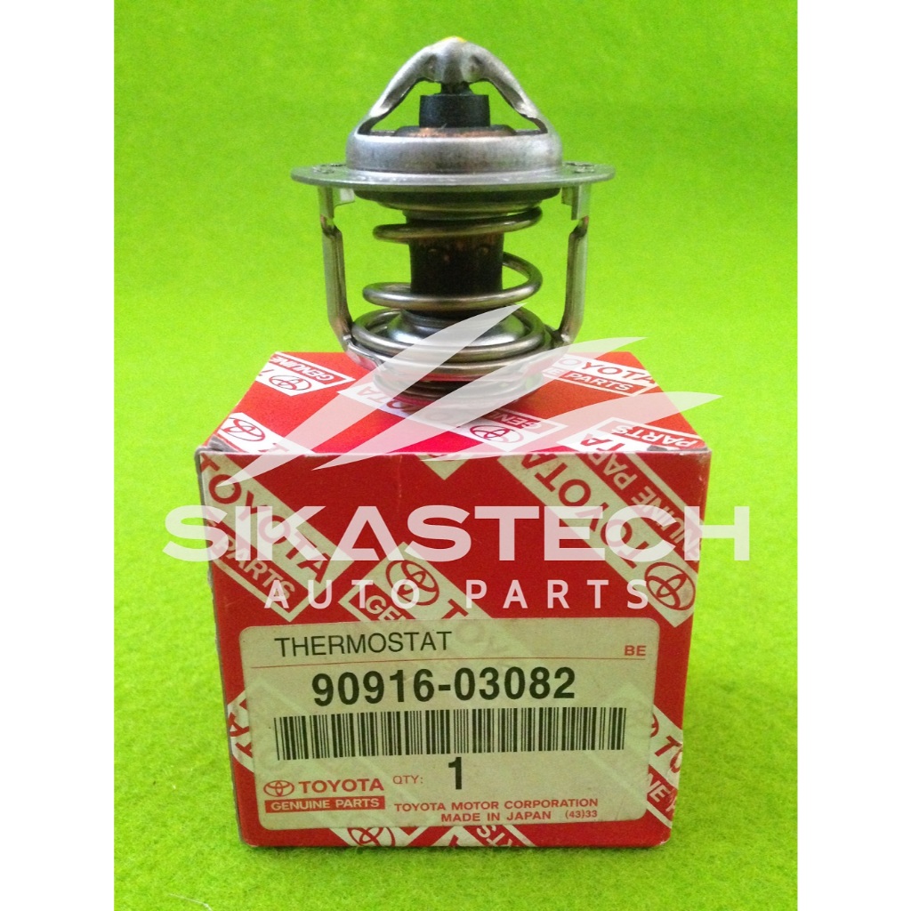 Jual 90916-03082 THERMOSTAT TOYOTA 5AFE SOLUNA AL50 GLI / XLI 1.5 2000 2001 2002 2003 ORIGINAL ...