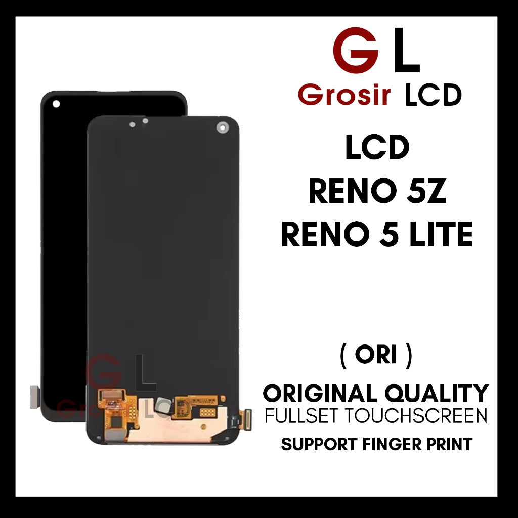 Jual Grosir LCD RENO 5Z / RENO 5 LITE - Fingerprint Fullset TouchScreen ...