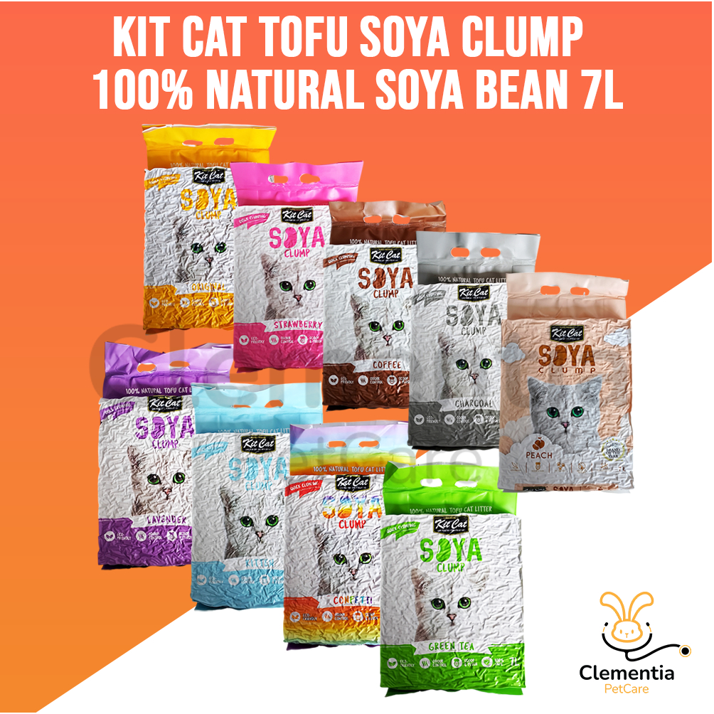 Jual KitCat Tofu Soya 7 Liter | Pasir kucing Soya Tofu Kit Cat 7L ...