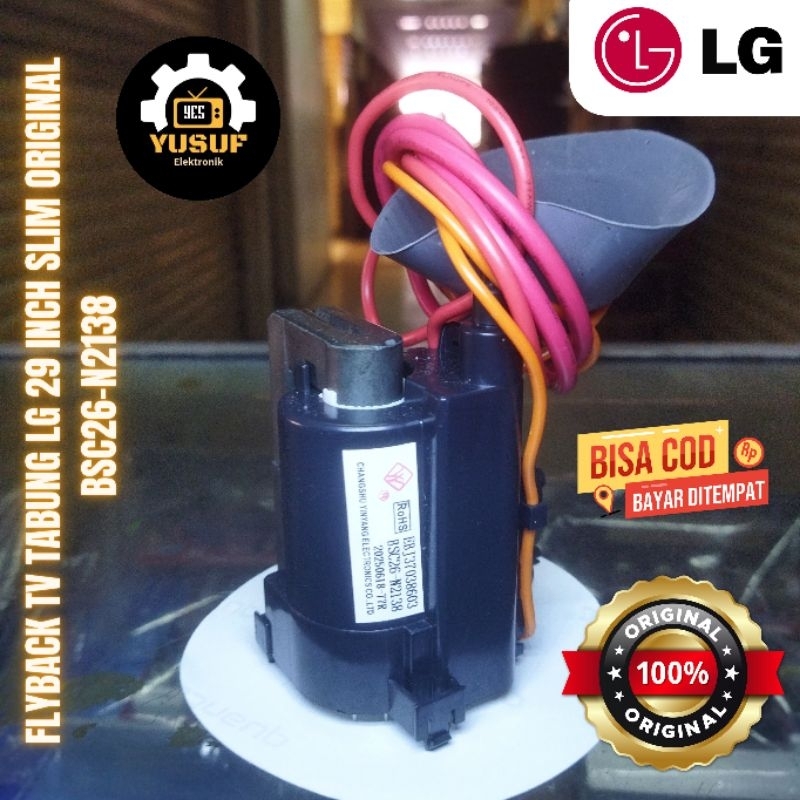 Jual FLYBACK TV TABUNG LG 29" SLIM BSC26-N2138 / PLAYBECK LG BSC26-N 2138 ORIGINAL ASLI | Shopee ...