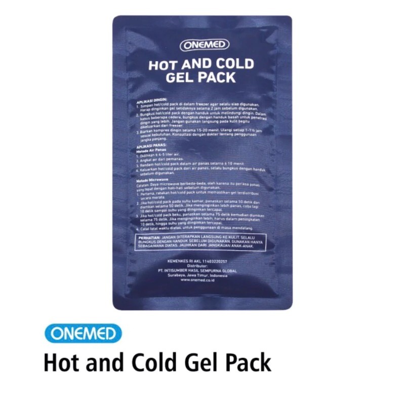 Jual Hot and Cold Gel Pack Onemed Hot and Cold Pack Gel Onemed Alat ...