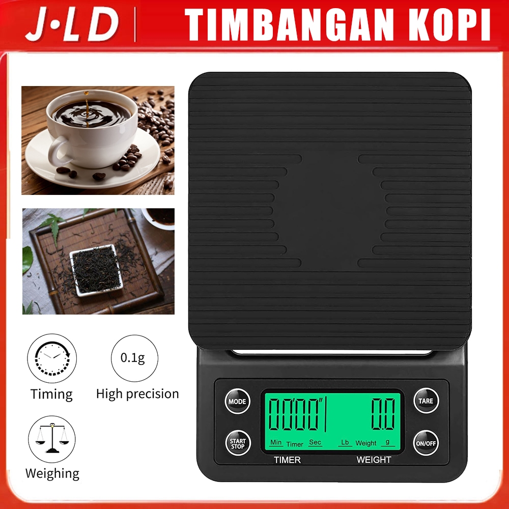 Jual JLD Timbangan Kopi Digital Coffee Scale 5KG / 0.1g Mini Kitchen ...