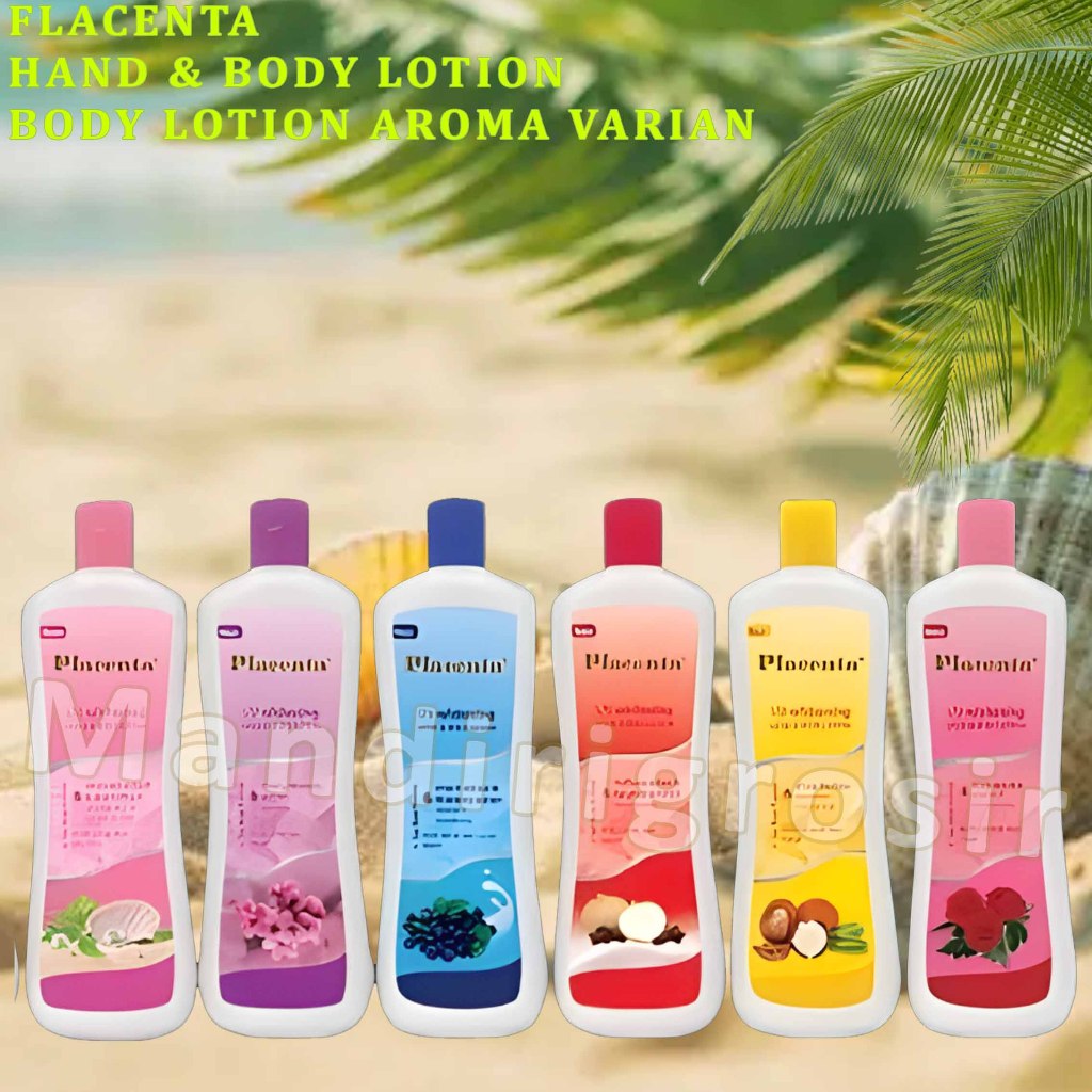Jual Hand & body Lotion * Placenta * Body Lotion Varian Aroma * 500ml ...