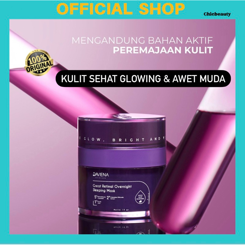 Jual (FORMULA BARU ) GREAT RETINAL OVERNIGHT / RETINAL BOOSTER DAVIENA ...