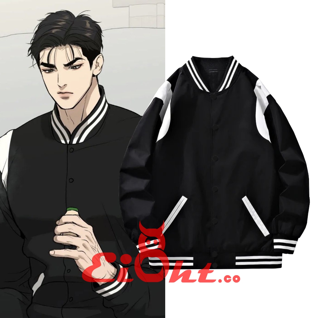 Jual Jaket Varsity Jaekyung Outfit Manhwa Jinx | Shopee Indonesia