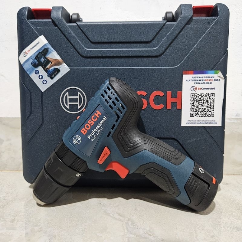 Jual Mesin Bor Cas Baterai BOSCH GSB 120-LI Cordless Impact Drill ...